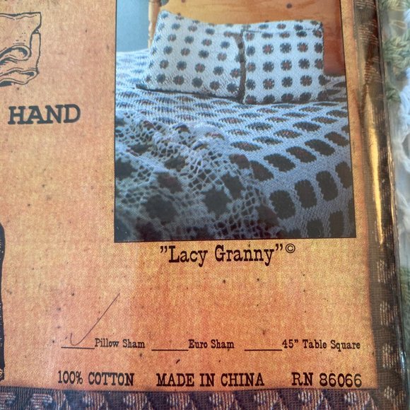 Smith & Johnson | Bedding | Smith Johnson Dry Goods Hand Made Crochet ...